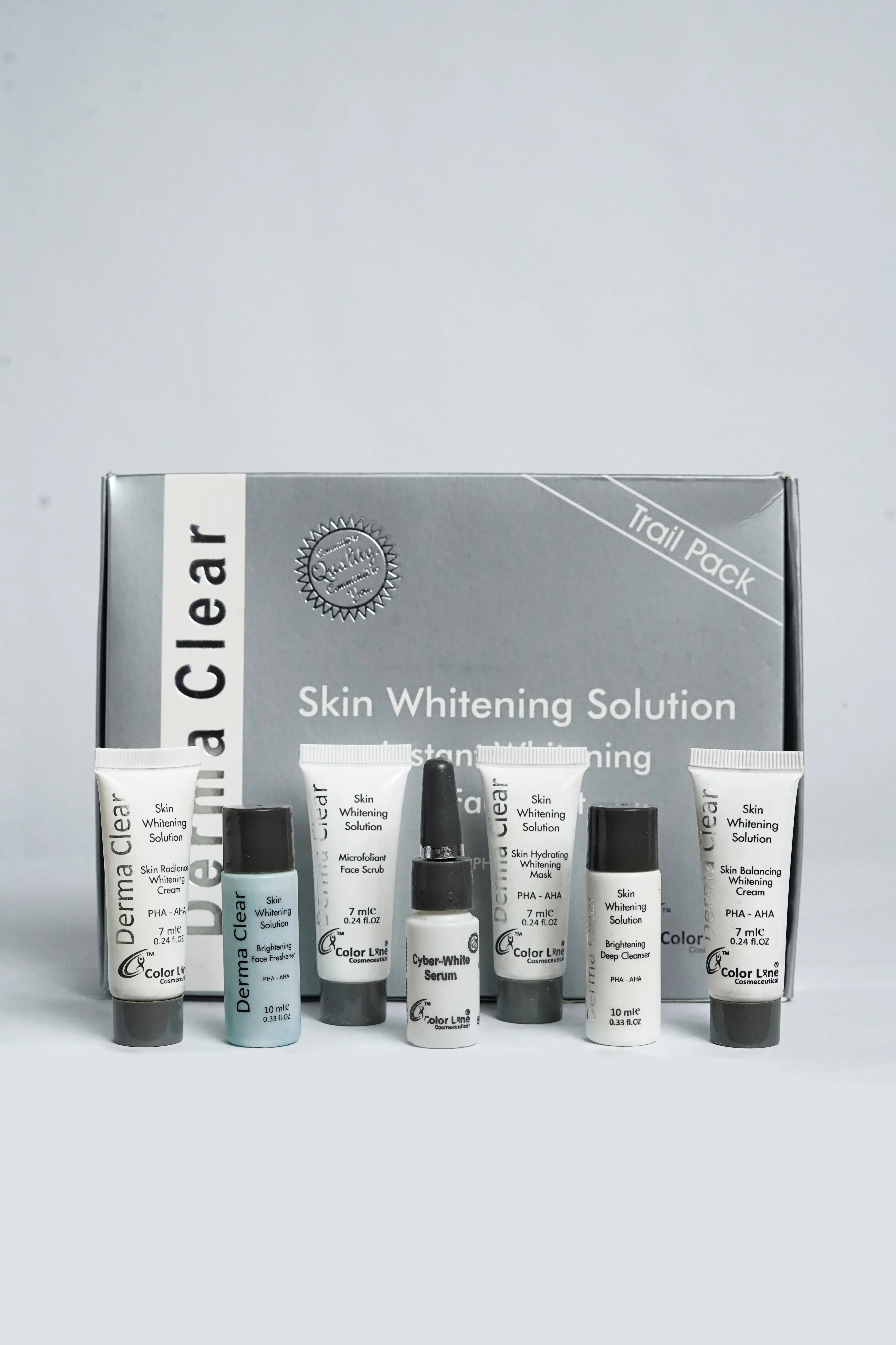 Derma Clear Facial Trial pack (5,7ml/products) – Colorline Cosmeceutical